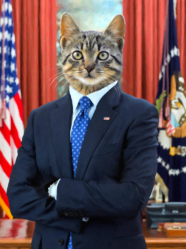 The President - Custom Poster – My Majestic Pet
