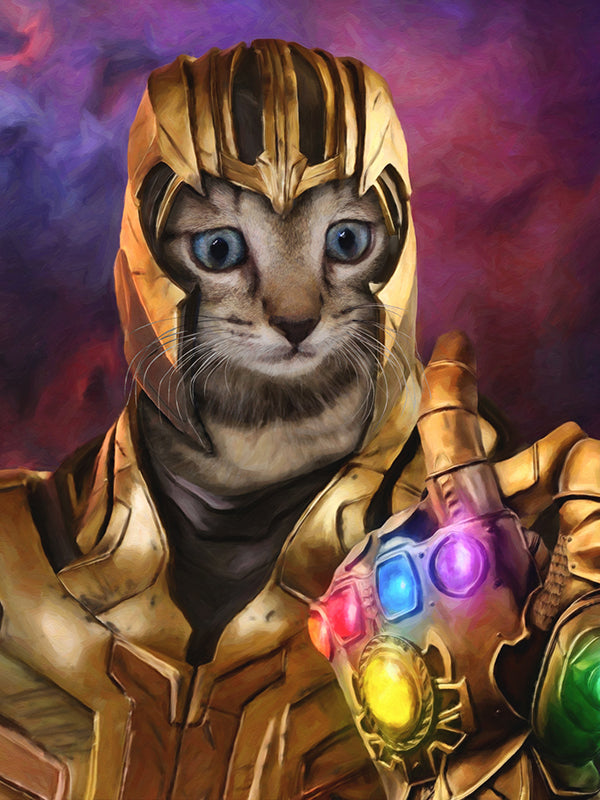 Thanos - Custom Canvas – My Majestic Pet
