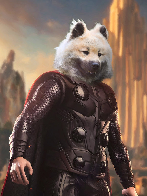 Thor - Custom Canvas – My Majestic Pet